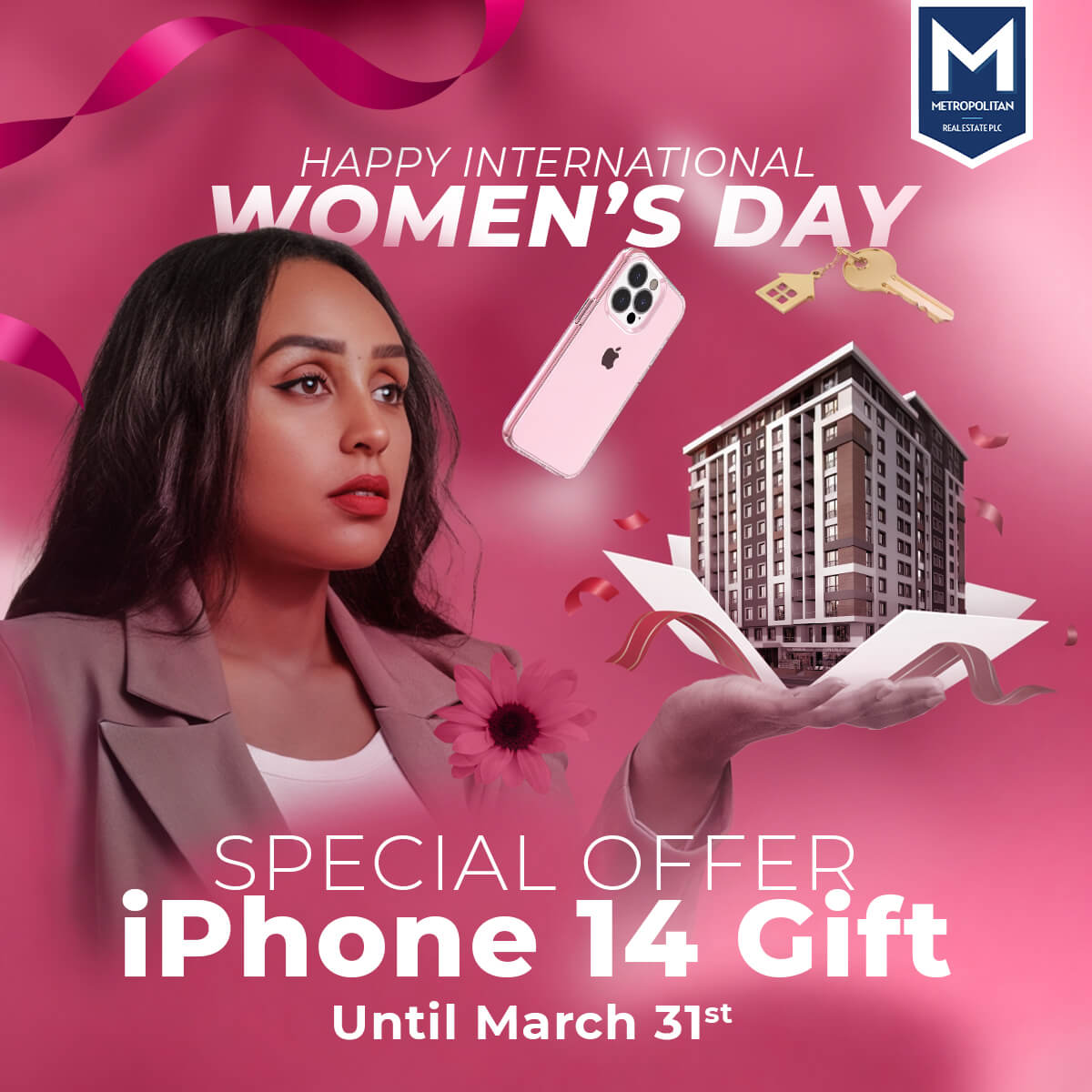 March 8 Offer: She Deserves Metropolitan - Metropolitan Real Estate Ethiopia